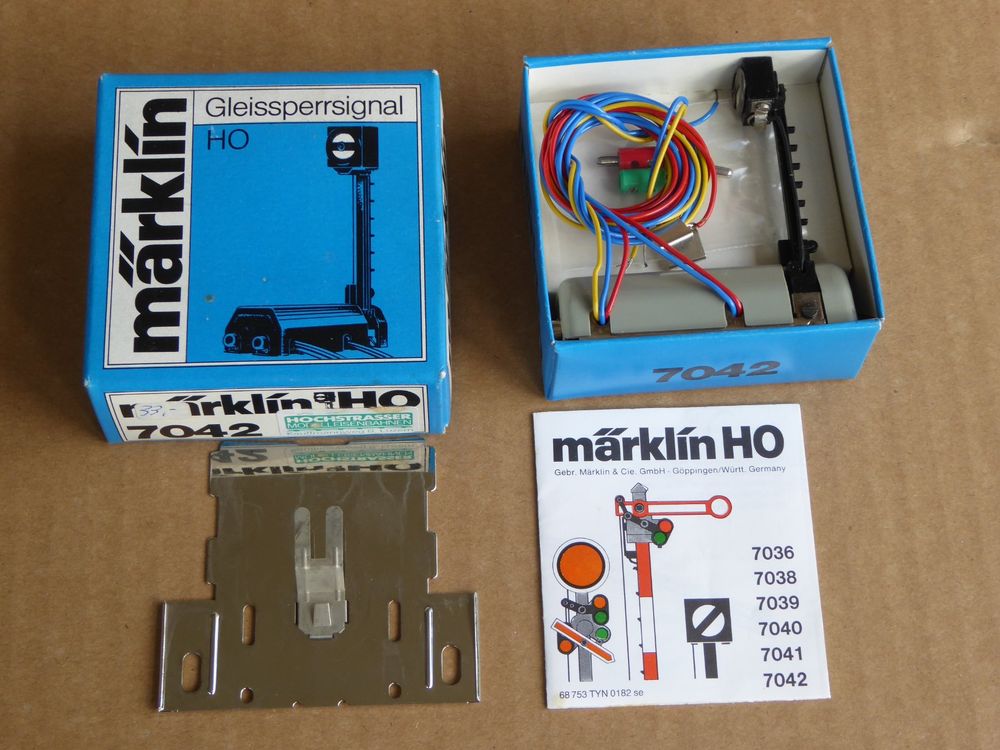 Gleissperrsignal Märklin HO 7042 | Kaufen auf Ricardo