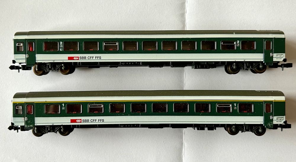 Roco 44471 SBB A 50 85 10-73 058-5 EW IV grün grau 1. Klasse (Gebraucht) in Unterengstringen für ...