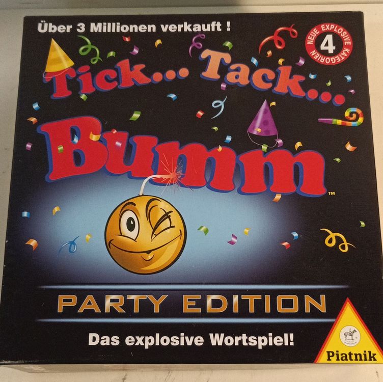 Spiel Tick Tack Bumm Party Edition - (nov181) (Gebraucht) in Künten für ...