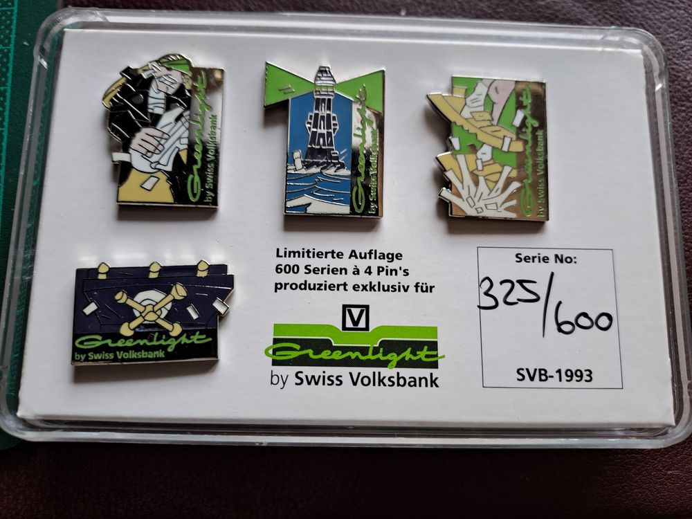 Volksbank (liq. Bank) Pin - Set - lim. Auflage 325/600 (Neu und ...