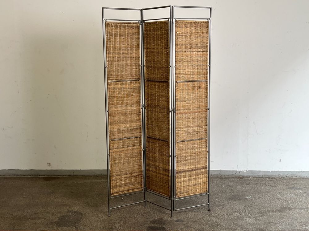 Vintage Paravent mit Rattan (Gebraucht) in Otelfingen für CHF 25 – nur ...