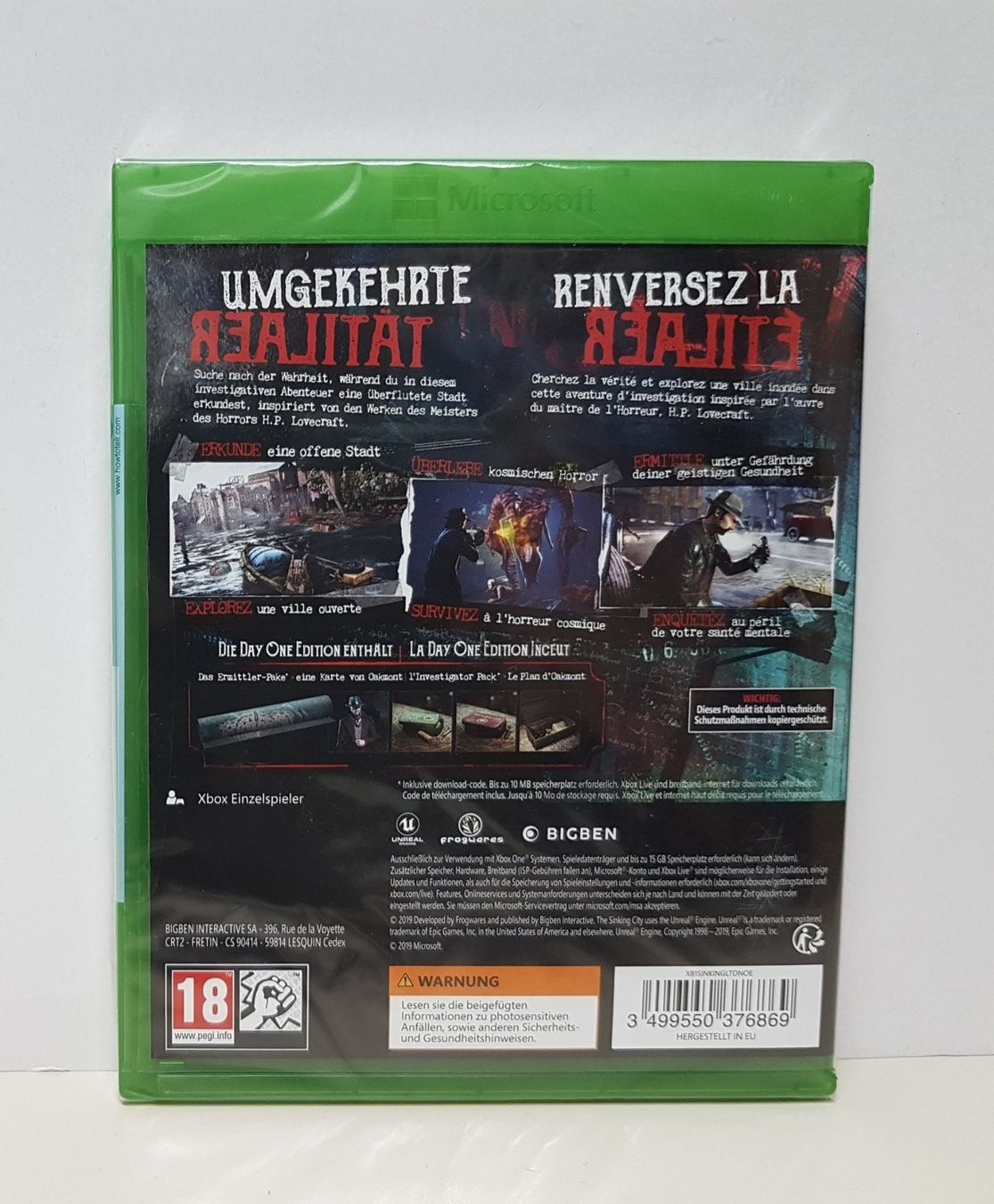The Sinking City Day One Edition Xb One /Neu (Neu und originalverpackt ...