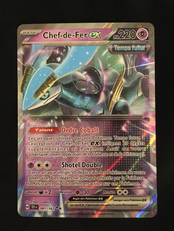 Pokémon Forces Temporelles: Chef-de-Fer Ex 081/162 FR | Kaufen auf Ricardo