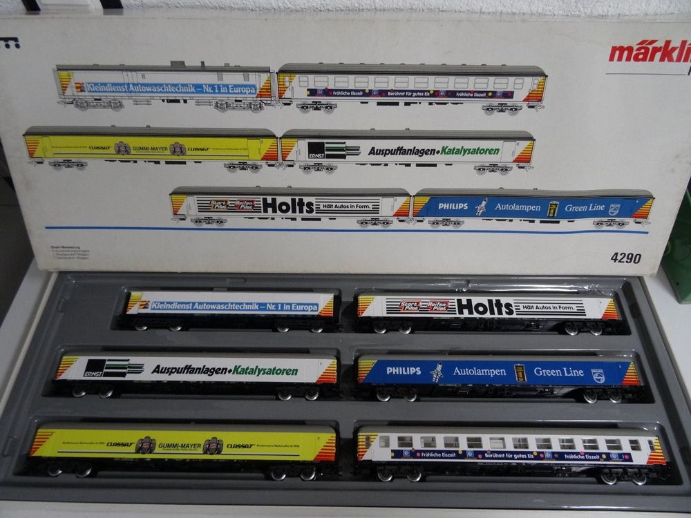 Märklin 4290 set 6 wagons Shell Messezug | Kaufen auf Ricardo