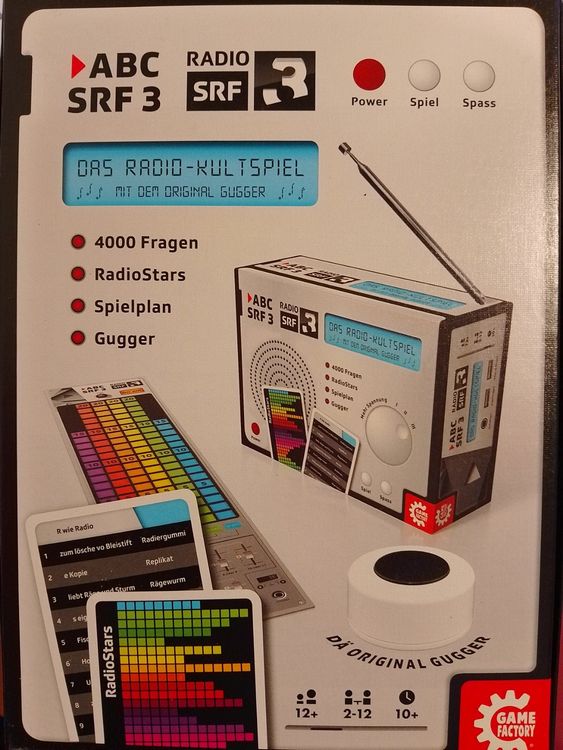 NEUES Spiel: ABC SRF 3 Radio Kultspiel mit original Gugger (Neu (gemäss Beschreibung)) in ...