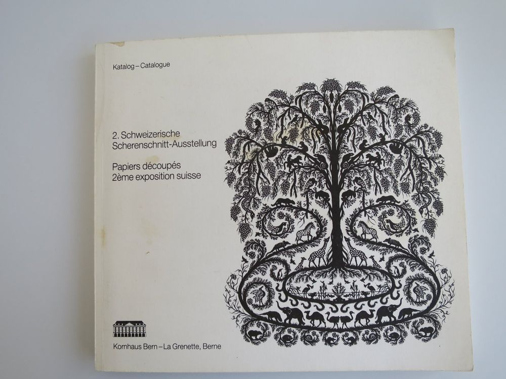 Katalog: 2. Schweizerische Scherenschnitt-Ausstellung 1988 (Gebraucht) in Zürich für CHF 25 ...