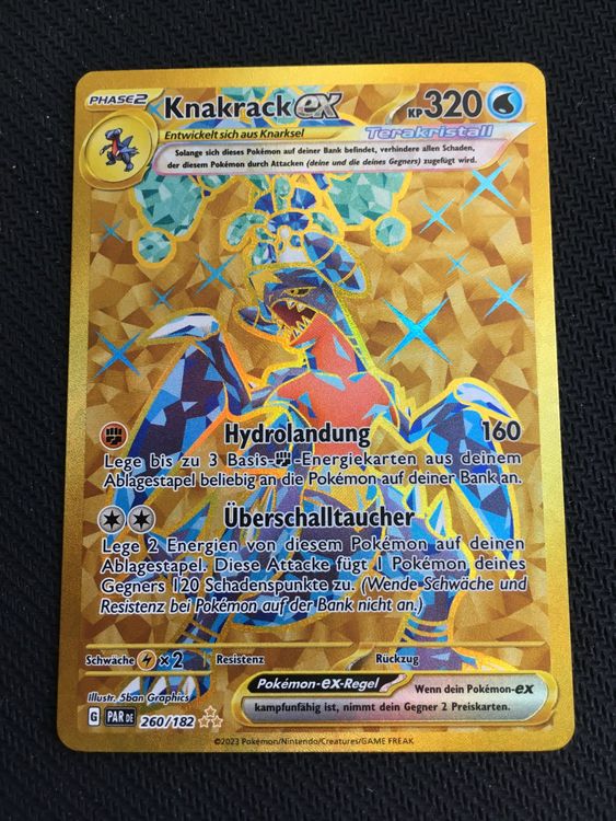 PAR 260 Knakrack ex - Pokémon - Paradoxrift - DE (Neu (gemäss ...