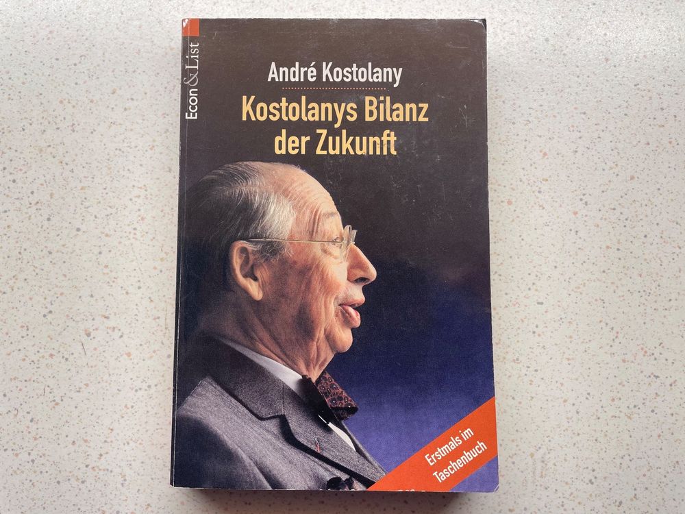 Buch: André Kostolany Billanz der Zukunft (Gebraucht) in Winterthur für ...