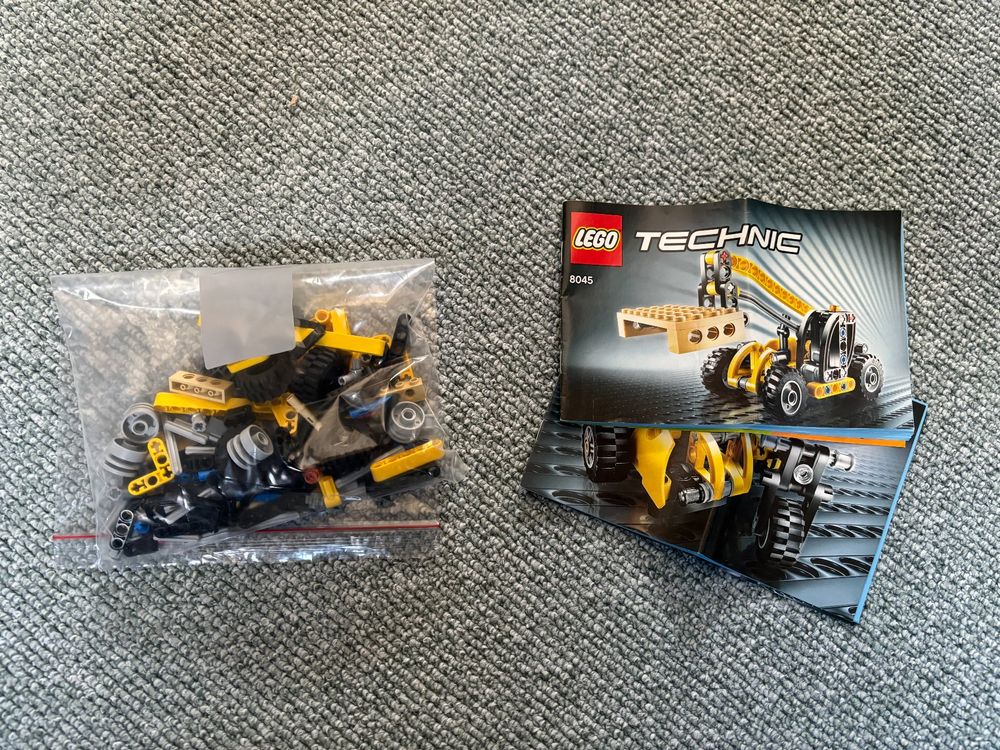 LEGO 8045 Mini Telehandler - Komplett | Kaufen auf Ricardo