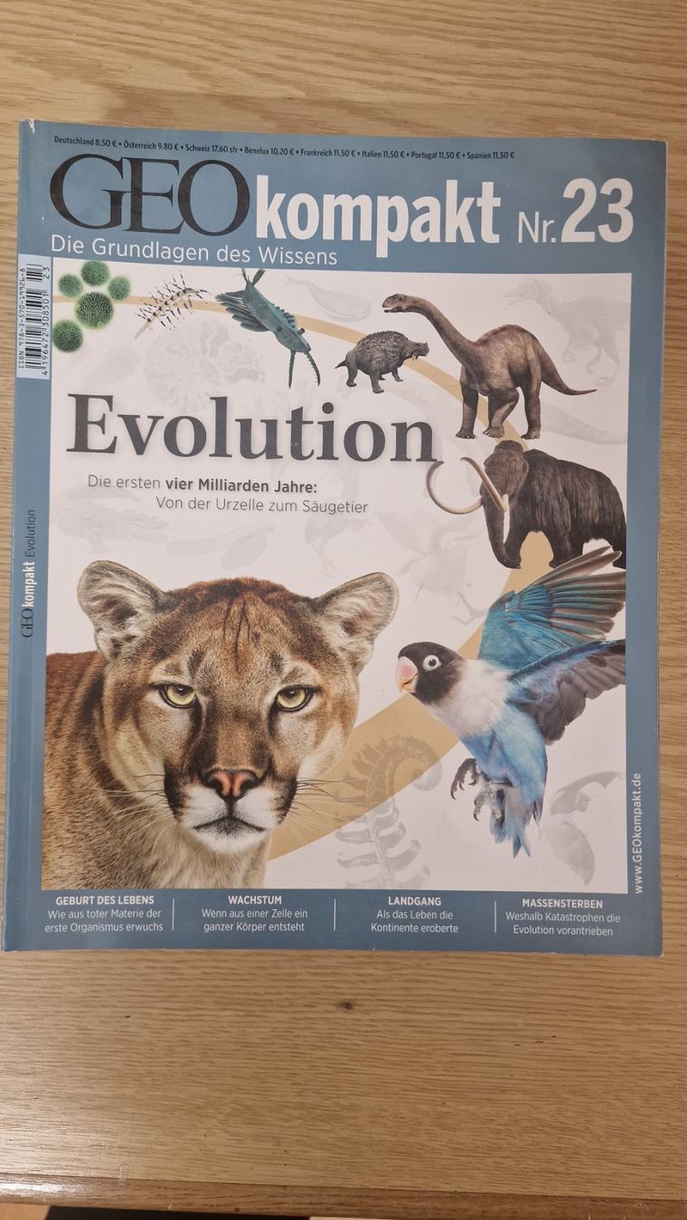 GEO Kompakt Nr. 23 Evolution - Wissen für Dich! (Gebraucht) in ...