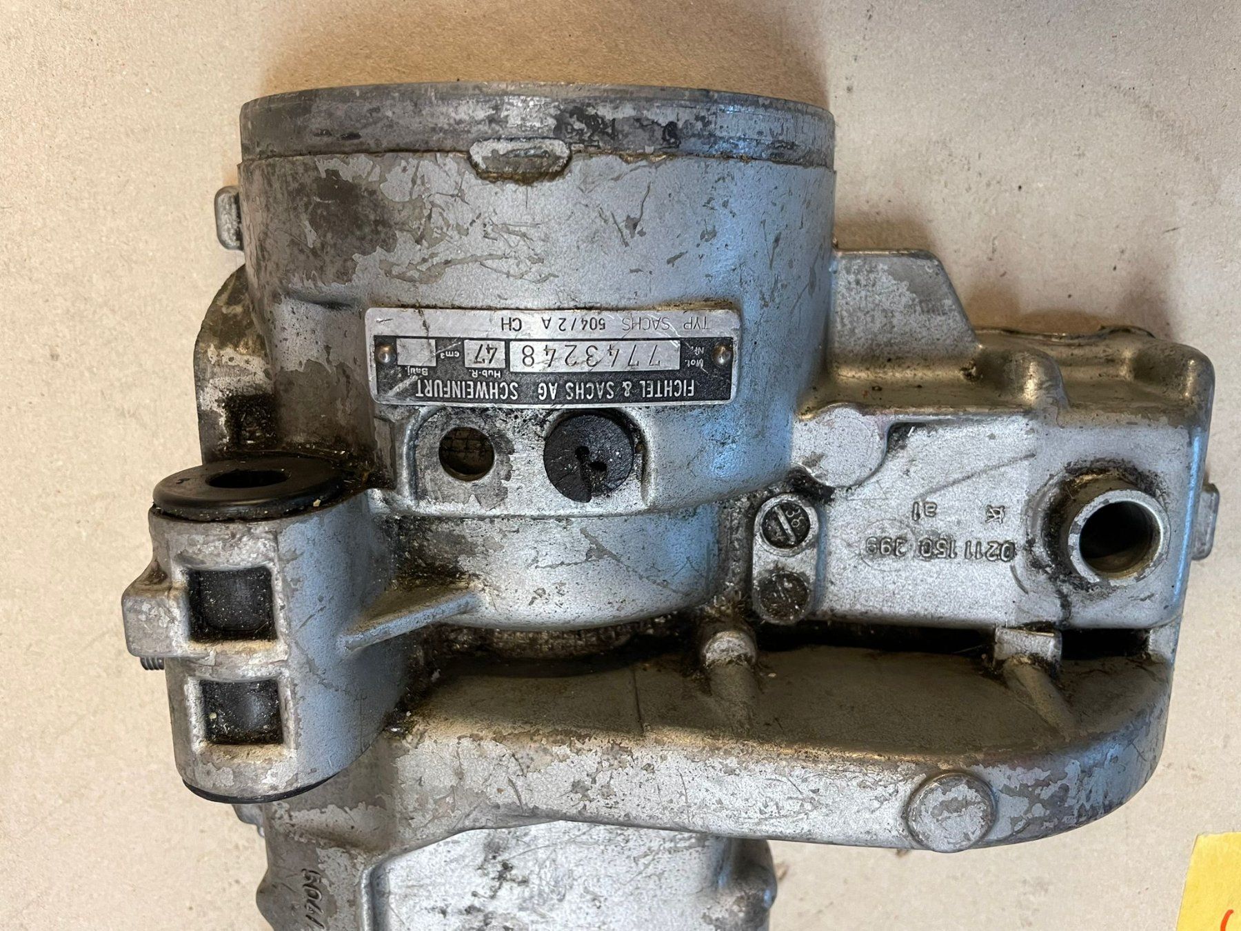 Motor Gehäuse Sachs 504 /2 A CH 2 Gang Handgeschaltet (Defekt) in ...