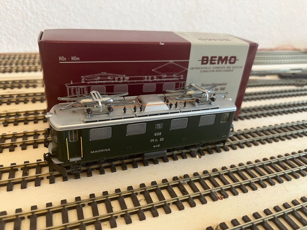 Bemo 1250 128 RhB Ge 4/4 I 608 "Madrisa" | Kaufen auf Ricardo