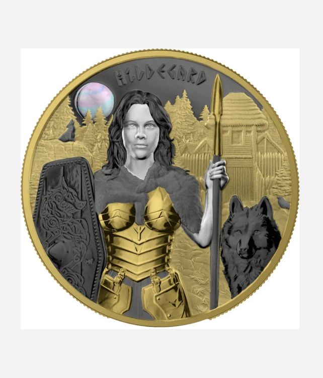 Valkyries Hildegard Valhalla 2022 Silver 1 OZ 5Mark Germania (Neu und originalverpackt) in ...