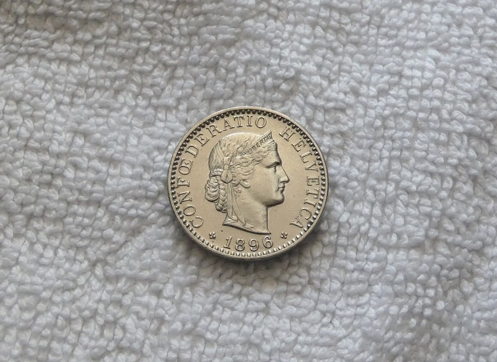 20 centimes/rappen 1896 | Kaufen auf Ricardo