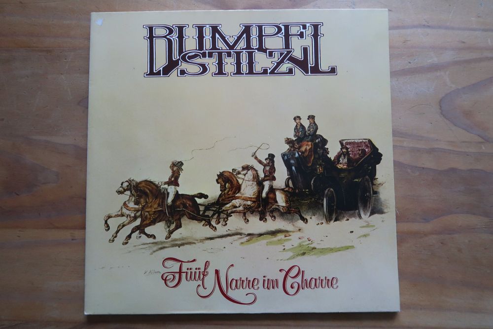 RUMPELSTILZ - FÜÜF NARRE IM CHARRE - mit KISOK - VINYL LP (Gebraucht ...