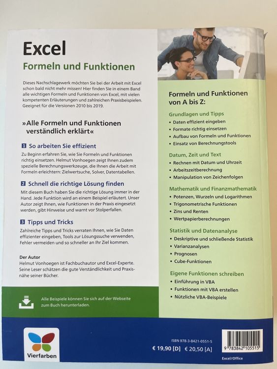 Excel Formeln Und Funktionen Kaufen Auf Ricardo