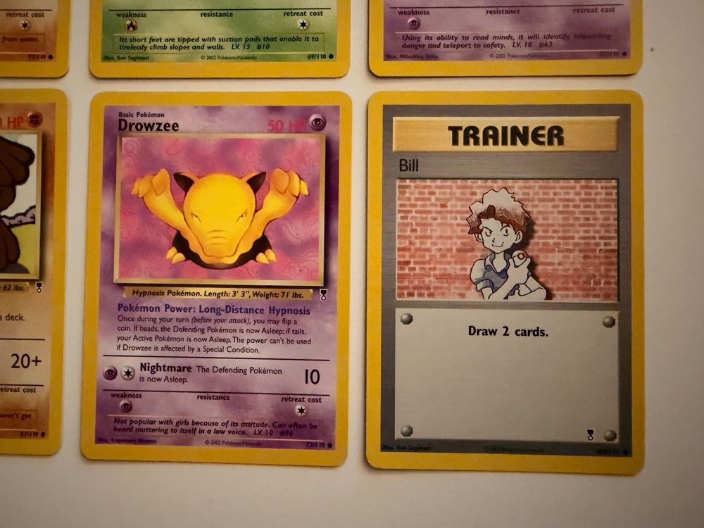 Legendary Collection 8 Pokémon Karten Bundle WOTC 2002 (Gebraucht) in ...