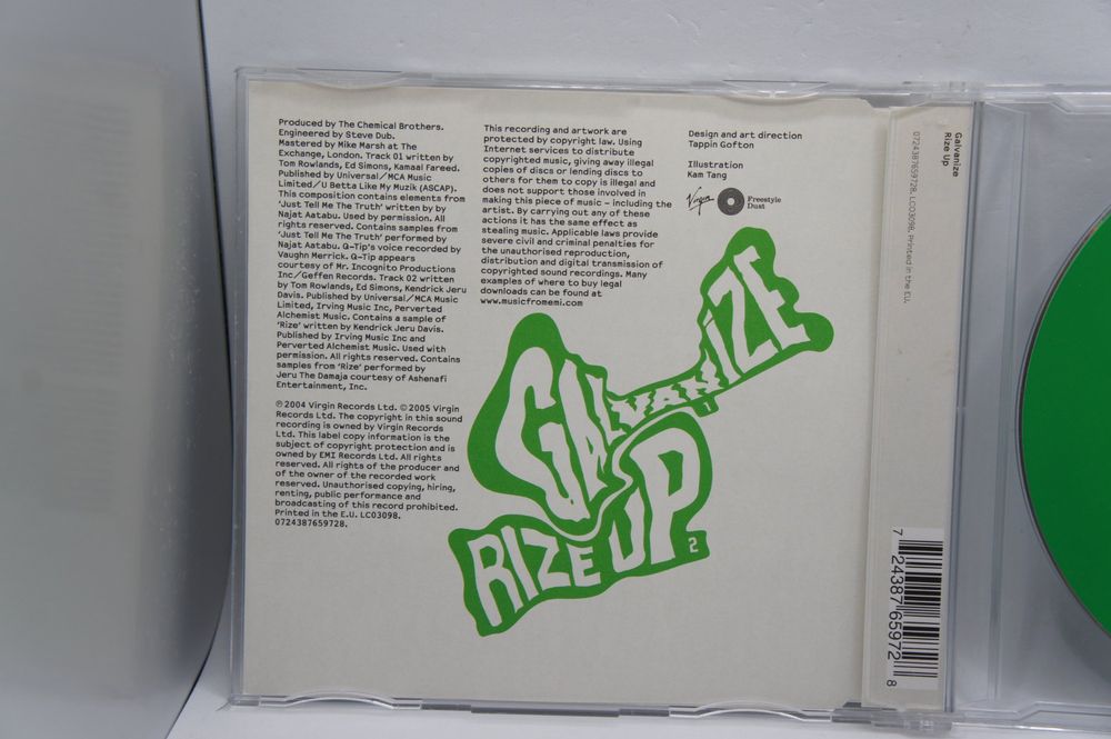 2 CD Chemical Brothers: Push the Button + Galvanize (Single) (Gebraucht ...