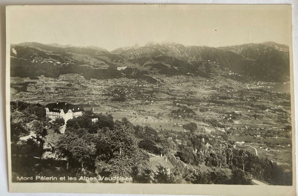 MONT PÉLERIN - VEVEY - Belle vue de 1925 (Gebraucht) in Lutry für CHF 3 – mit Lieferung auf ...