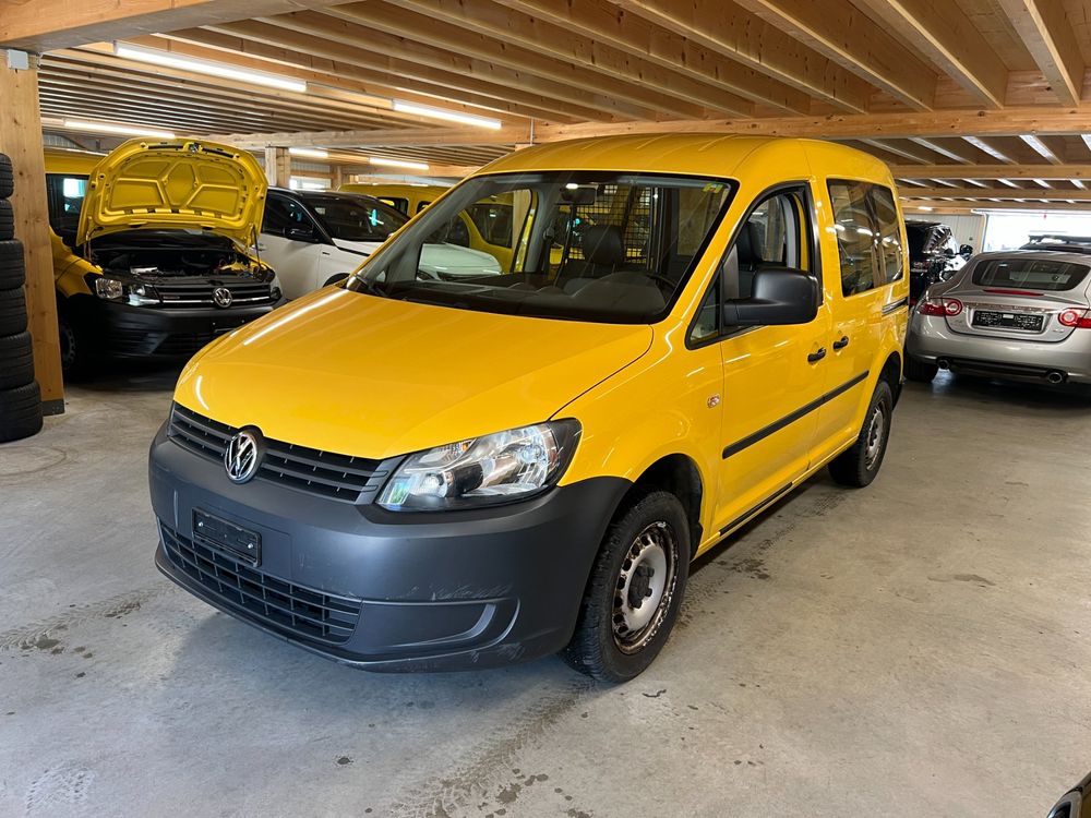 VW Caddy 2.0 TDI 4 Mot. mit AHK ab Fr 1.- (Gebraucht) in Bösingen für ...