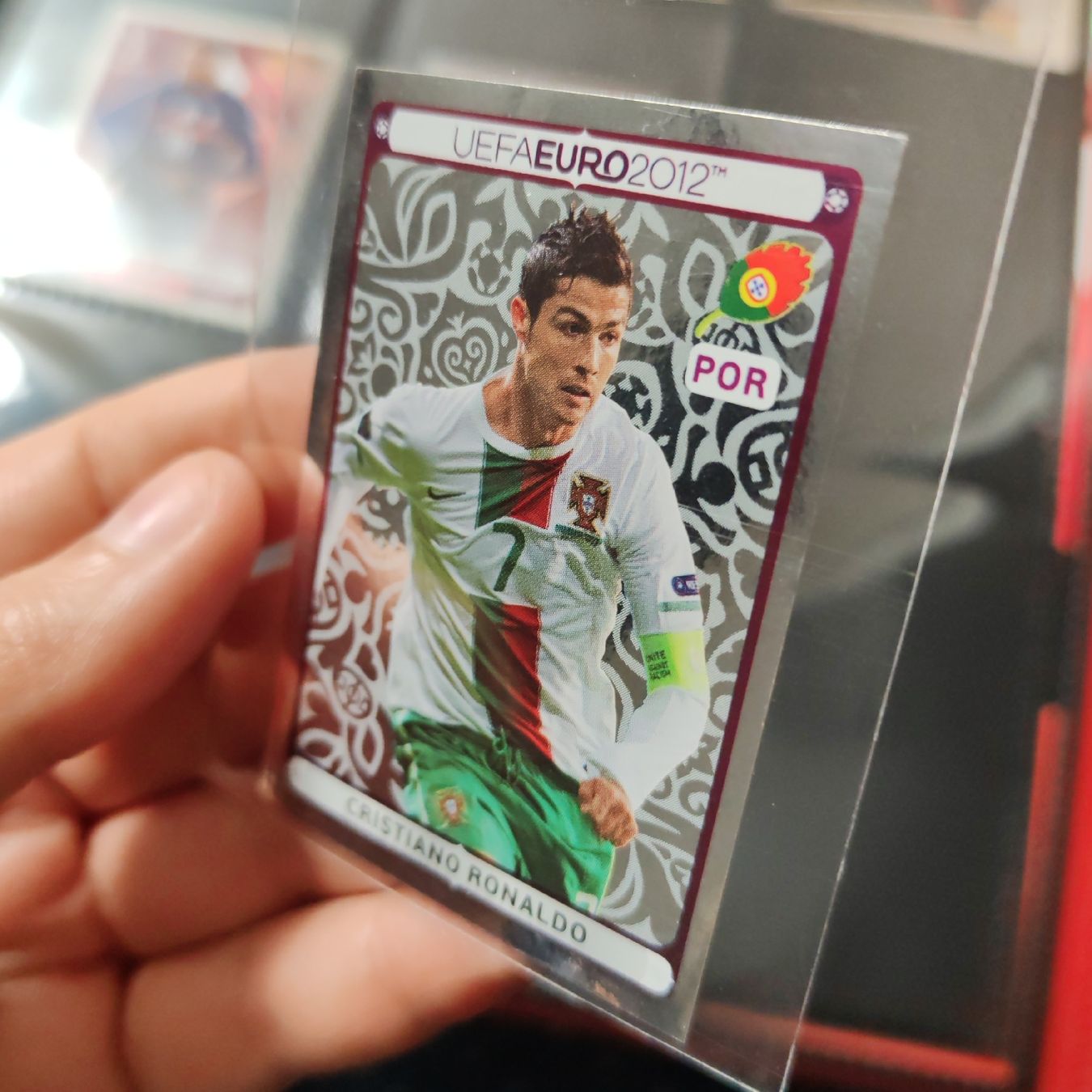 Cristiano RONALDO Portugal EURO 2012 PANINI Sticker CR7 (Neu (gemäss ...