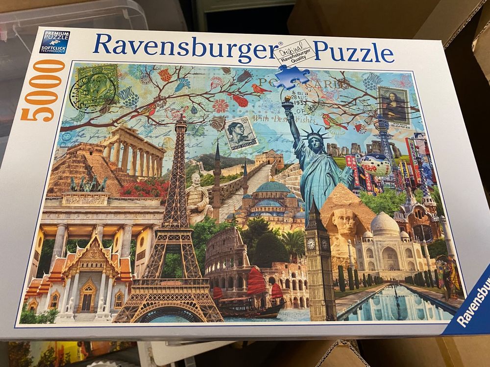 Puzzle Big City Collage 5000 Teile | Kaufen auf Ricardo