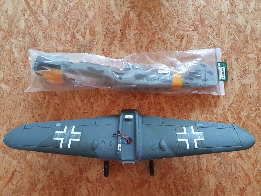 ParkZone Painted Bare Fuselage Bf-109G + Flügel gebraucht (Neu (gemäss ...