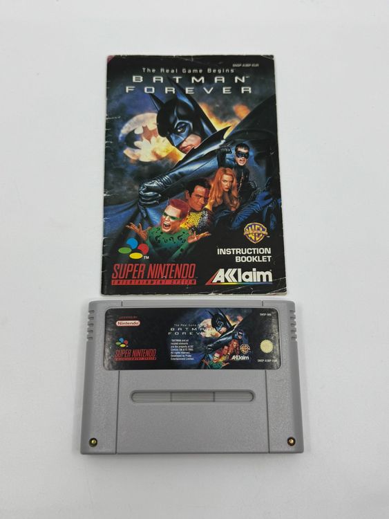 Batman Forever inkl. Anleitung (Super Nintendo Snes) (Gebraucht) in ...