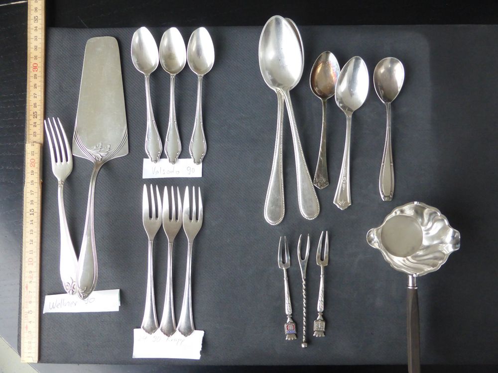 Versilbertes Besteck Wellner, Krupp, Valsado und Weiteres | Kaufen auf ...