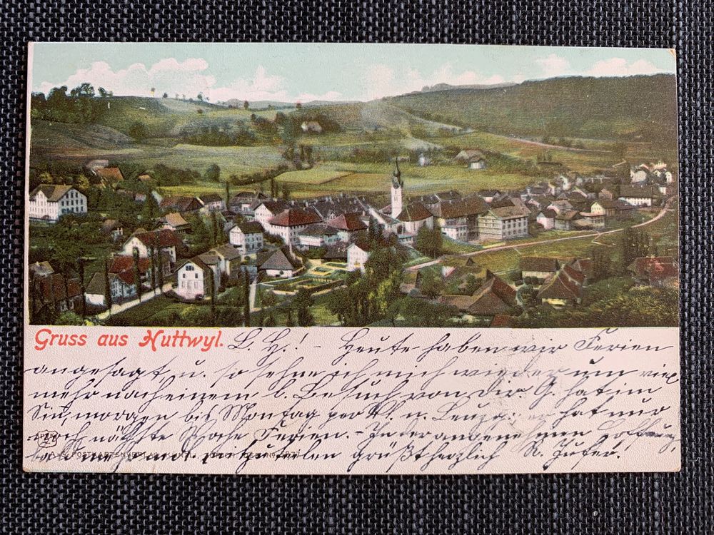 Ansichtskarte Schweiz Huttwil BE (Gebraucht) in Oftringen für CHF 6 – mit Lieferung auf Ricardo ...