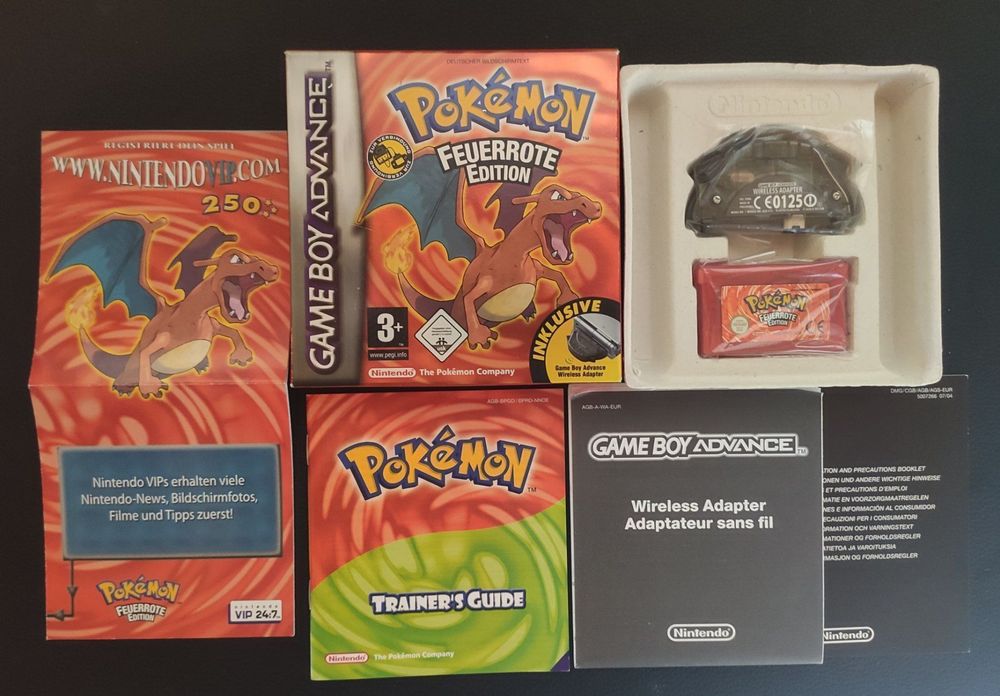 Pokémon Feuerrote Edition Nintendo Gameboy Advance | Kaufen auf Ricardo