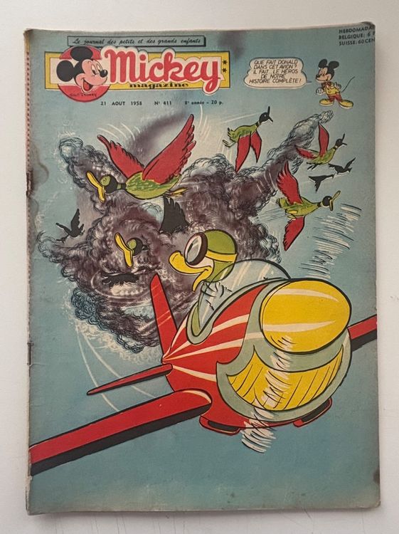 Mickey magazine - N° 411 1958 | Acheter sur Ricardo
