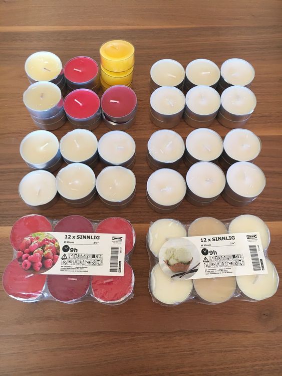 Ikea Teelichter 8 Stunden