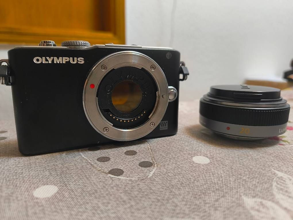 Olympus E-PL3 with IR filter + Lumix 20mm (Gebraucht) in Dongio für CHF ...