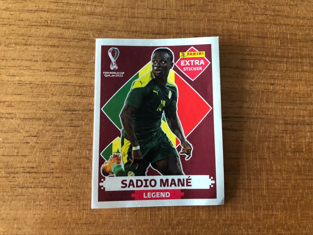 Panini WM 22 Extra Sticker Legend Sadio Mane | Kaufen auf Ricardo