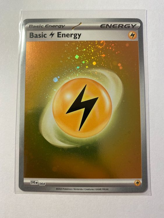 Pokemon Lightning Energy Holo 151 EN (Neu (gemäss Beschreibung)) in ...