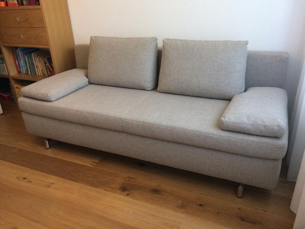 Bettsofa (Doppelbett) mit Bettkasten (Liegefläche: 1.5 x 2m) (Gebraucht ...