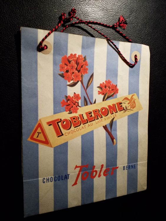 TOBLERONE - Papiertasche Vintage Original - Rarität | Kaufen auf Ricardo