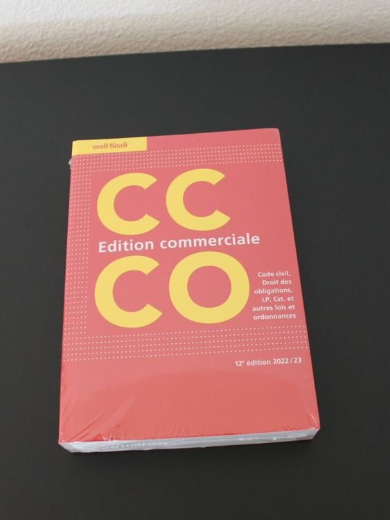 Code civil + code des obligations suisse édition commerciale (Neu und ...