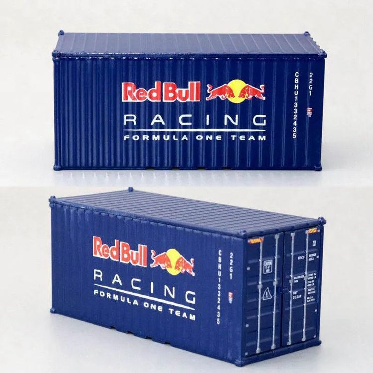 Metall Schiffs Container RED BULL RACING - 1:64 | Kaufen auf Ricardo