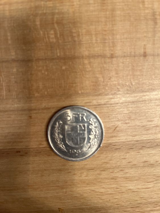 5 Franken Silbermünze 1967 3 Sterne Dominus vor dem Gesicht | Kaufen auf Ricardo