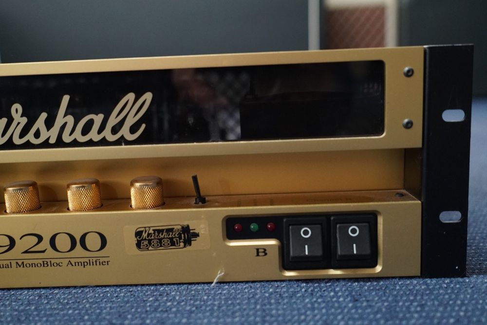 Marshall 9200 Dual MonoBloc All Tube Amp 2x100watt (Gebraucht) in ...