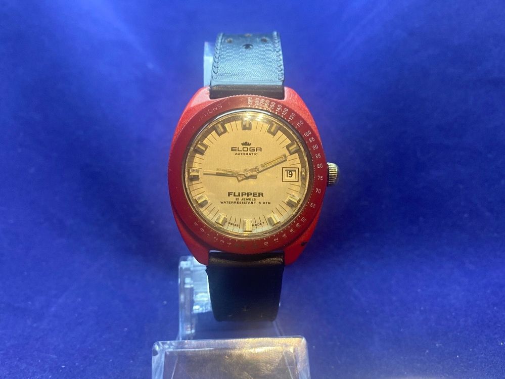 Eloga Flipper Automatik Armbanduhr 9004 (Gebraucht) in Bassersdorf für ...