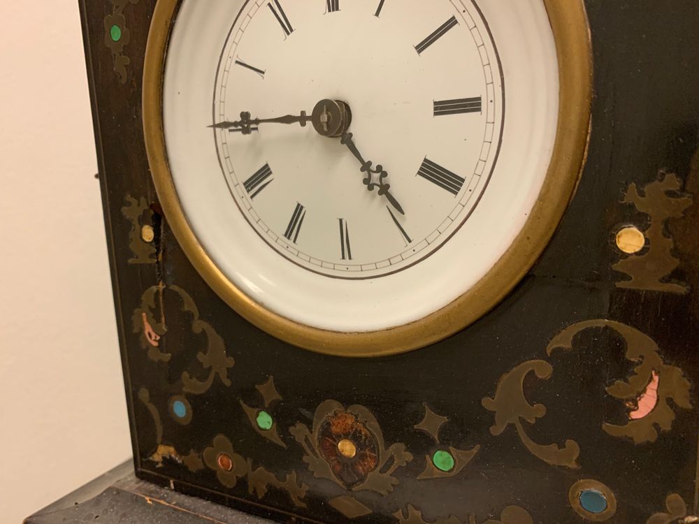 Horloger de table ancien mécanique année 1850 | Kaufen auf Ricardo