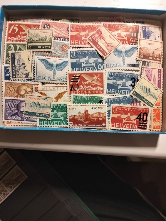 Schweizer Briefmarken postfrisch (Gebraucht) in Riniken für CHF 181 ...