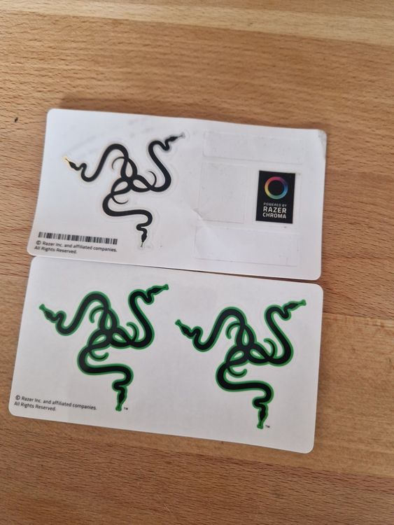 Razer Sticker (Neu und originalverpackt) in Studen BE für CHF 1.5 – mit ...