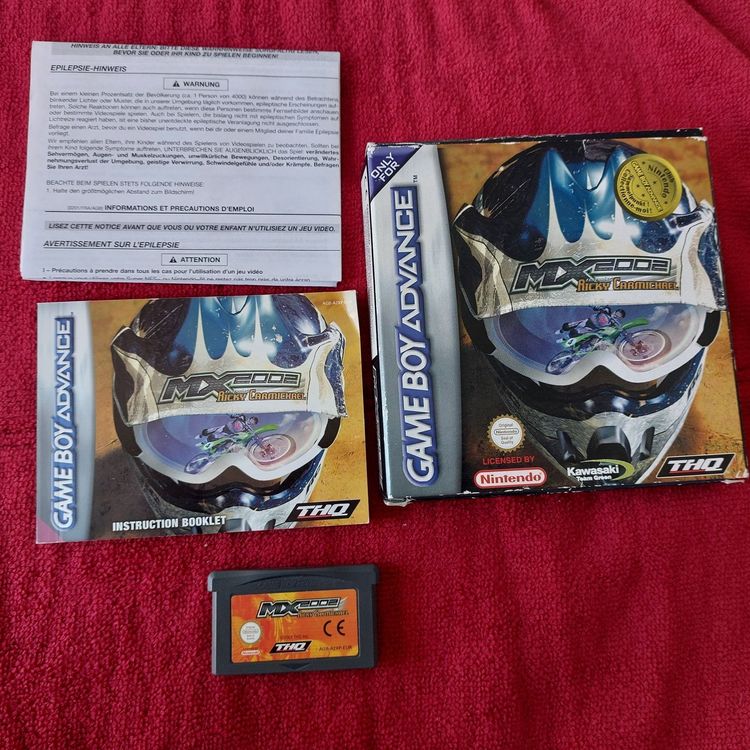 Jeu gameboy "MX2002 Ricky Carmichael" OVP🔥 (D'occasion) à châtelaine ...
