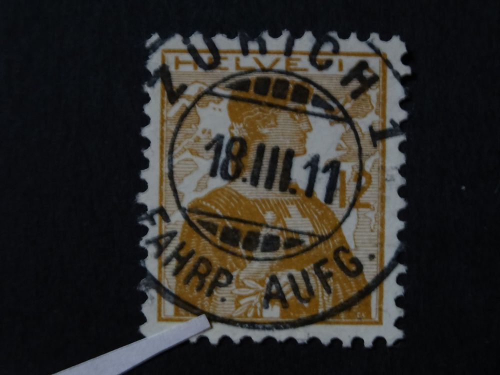 Vollstempel ZÜRICH 1 Fahrp. Aufg. 18.III.11 88 | Kaufen auf Ricardo