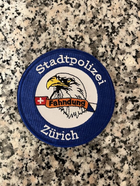 Polizei Abzeichen Badge Stadt Polizei ZH Fahndung (Neu (gemäss ...