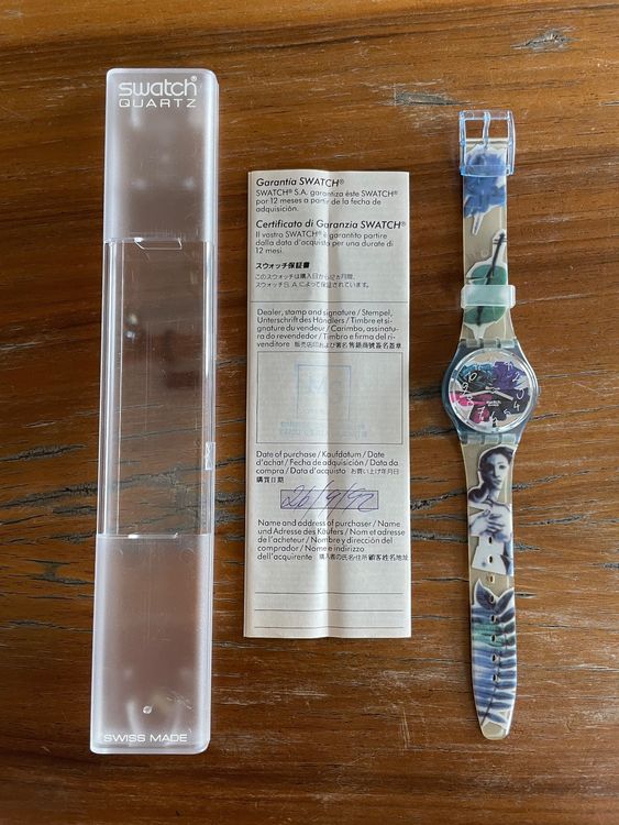 1992 Swatch "Photoshooting" GN122 , neu (Neu und originalverpackt) in ...